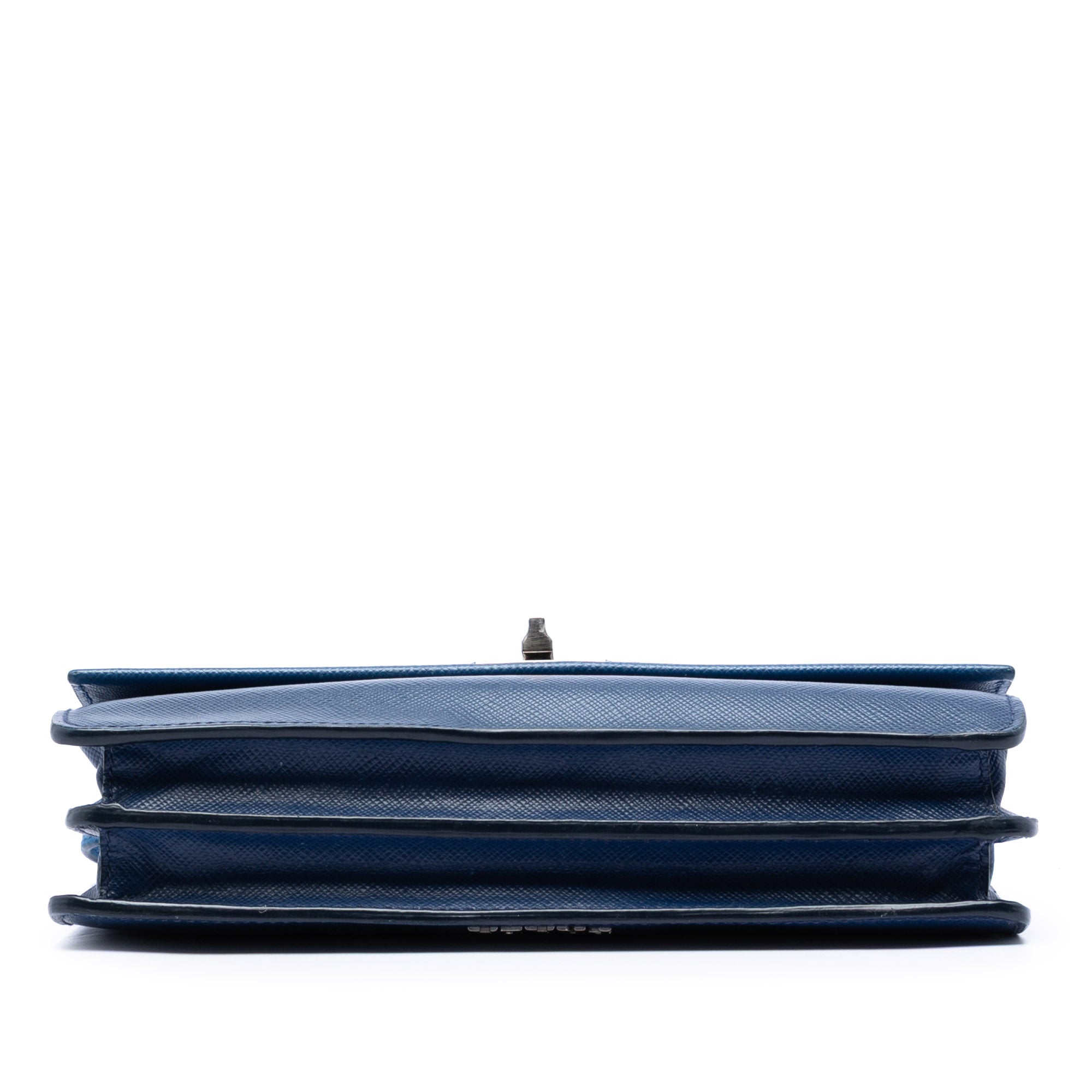 Saffiano Turn Lock Wallet on Strap · HEWI