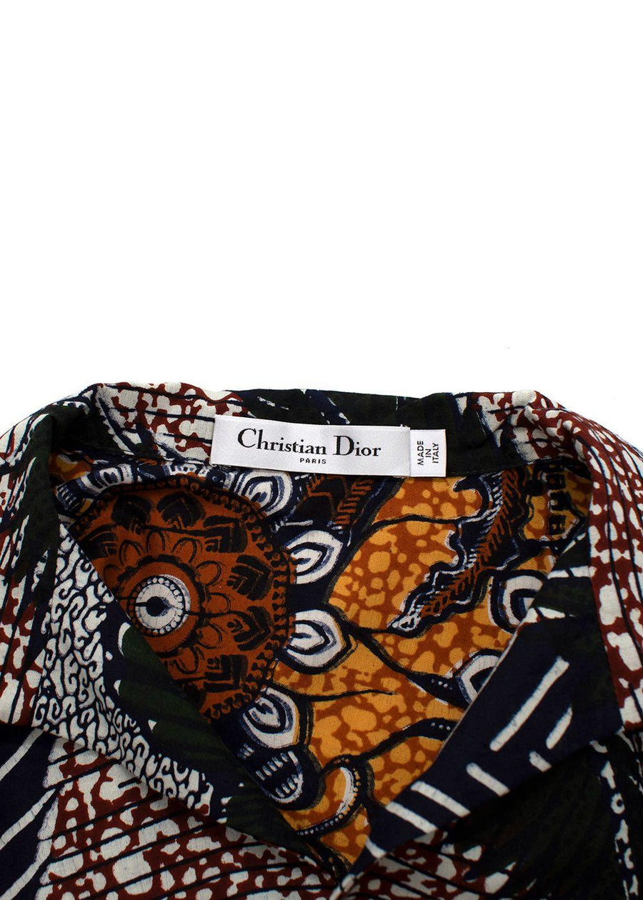 Dior Yellow Aztec Shirt · HEWI