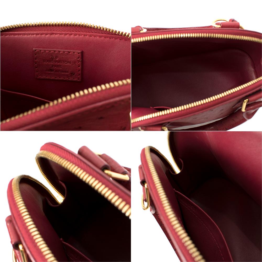 Louis Vuitton Japiur Ostrich Alma BB Tote Bag · HEWI