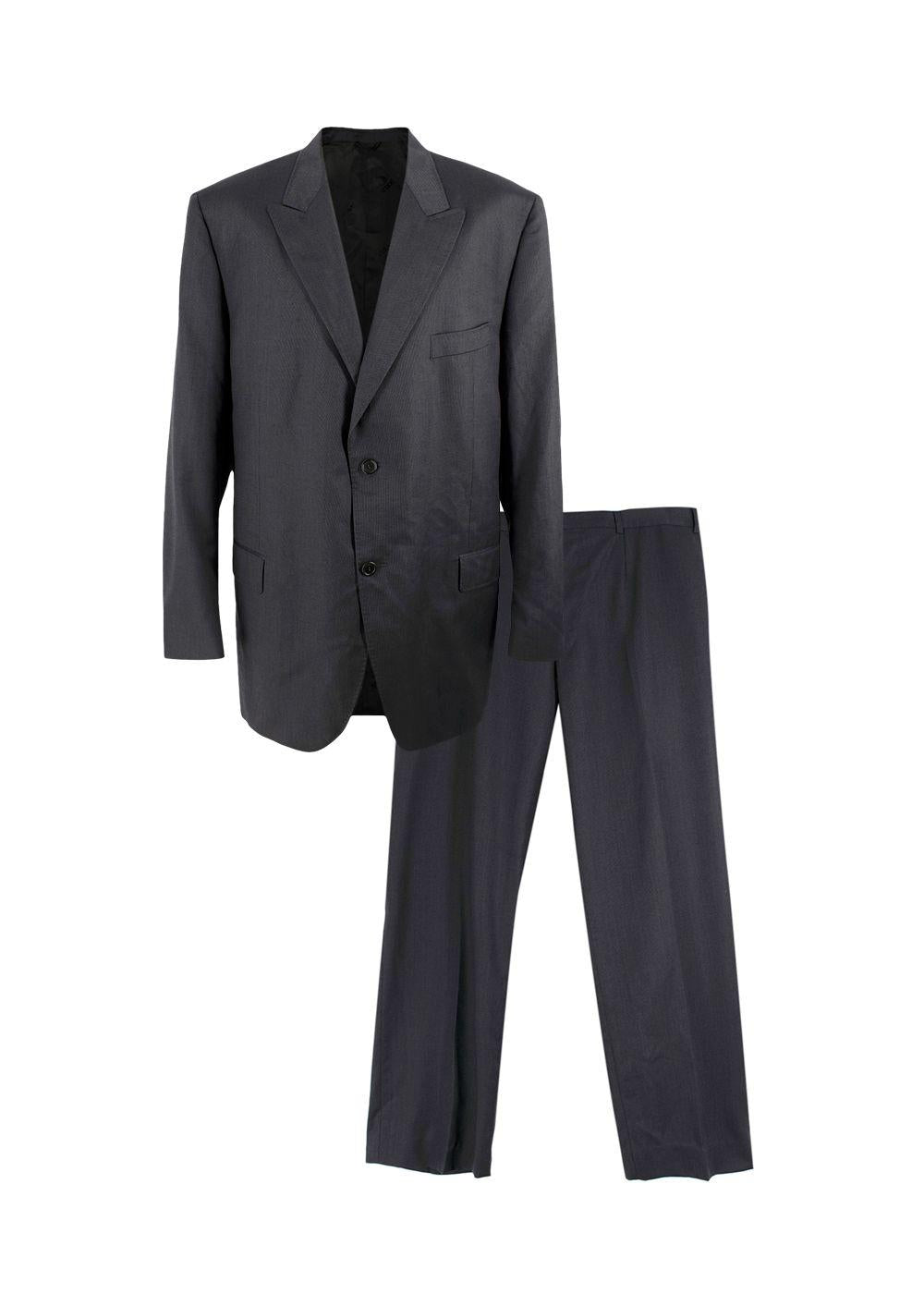 Messori Dark Grey Single-breasted Suit · HEWI