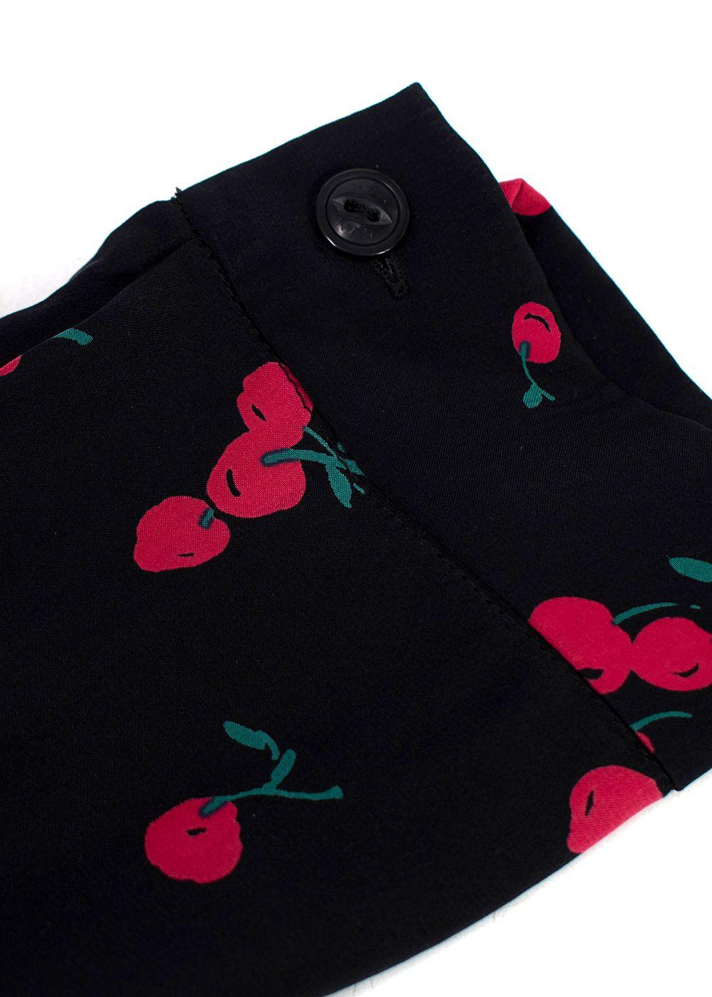 HVN Julia Black Cherry Wrap Dress · HEWI