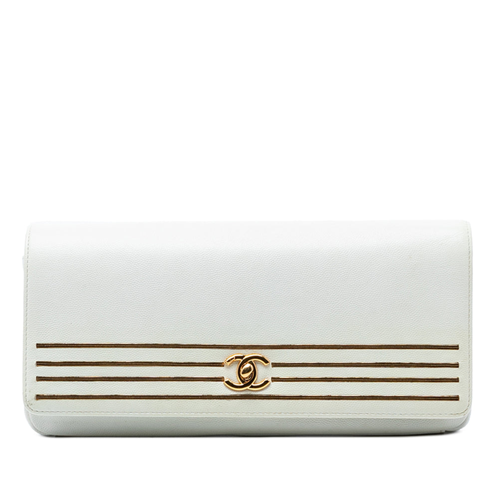 Caviar Captain Gold Clutch · HEWI
