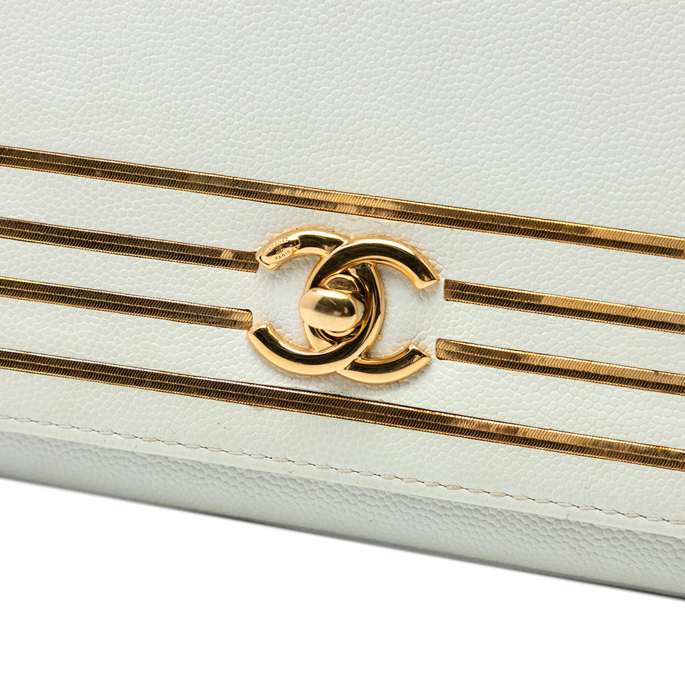 Caviar Captain Gold Clutch · HEWI