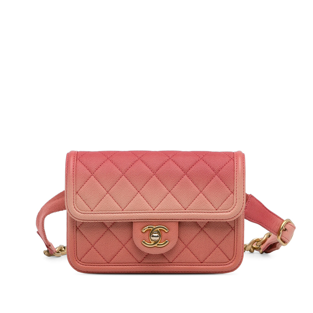 Caviar Sunset On The Sea Flap Belt Bag · HEWI