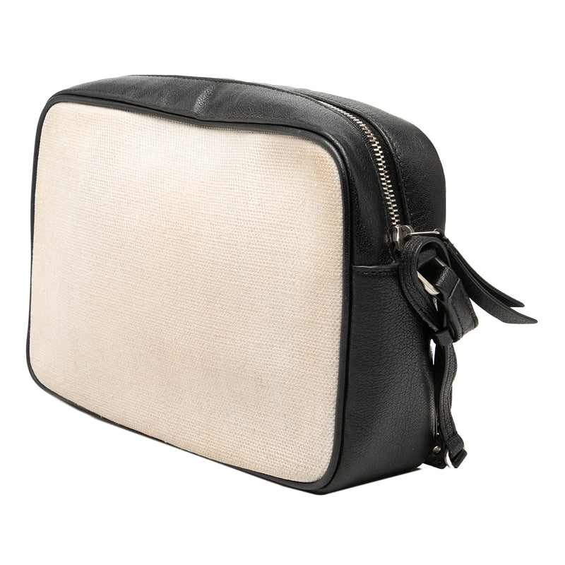 Pre-Owned Saint Laurent Canvas Monogram Lou Camera Bag · HEWI