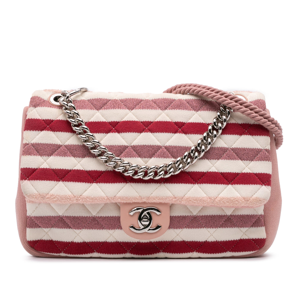 Jumbo Stripe Jersey Felt and Rope Flap · HEWI