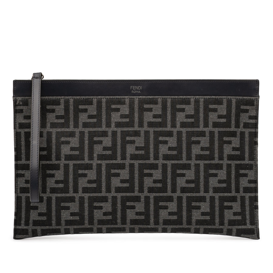 Medium Zucca Canvas Flat Pouch · HEWI
