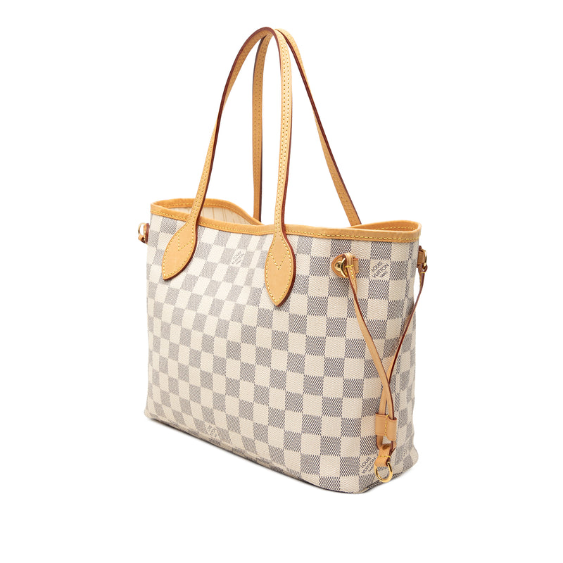 Pre-Owned Louis Vuitton Damier Azur Neverfull PM · HEWI