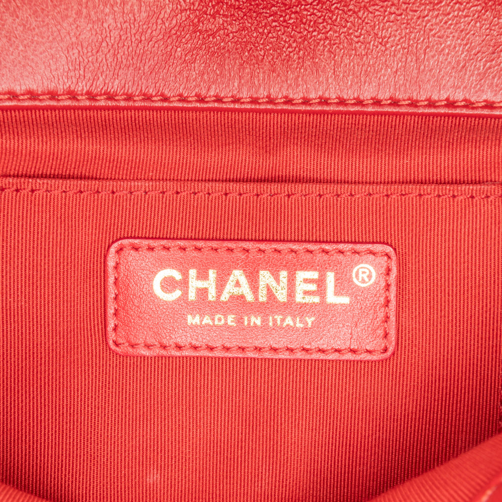 Mini Quilted Lambskin Soft Square Flap · HEWI